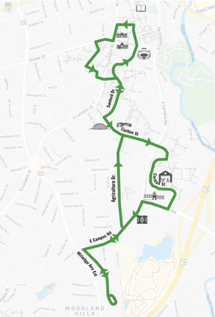 Fall/Spring Service - UGA Transportation & Parking Services