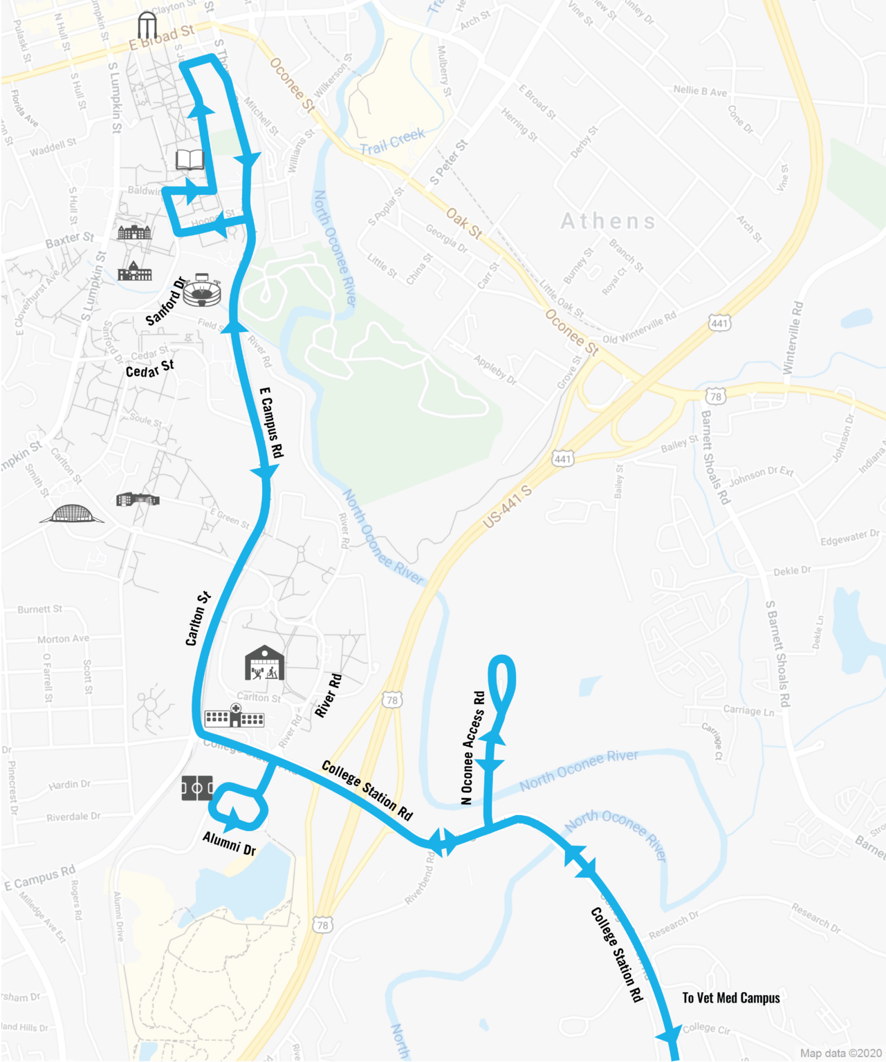 Fall/Spring Service - UGA Transportation & Parking Services