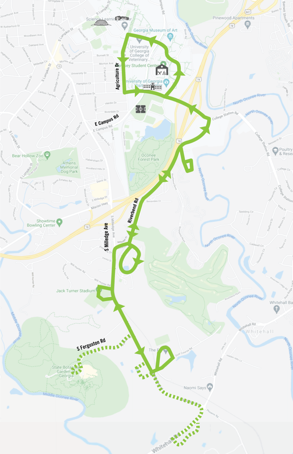 Fall/Spring Service - UGA Transportation & Parking Services