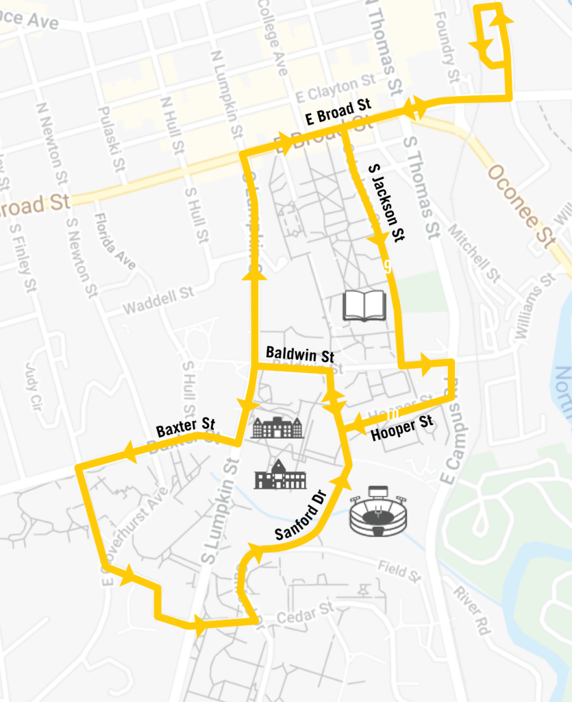 Fall/Spring Service - UGA Transportation & Parking Services