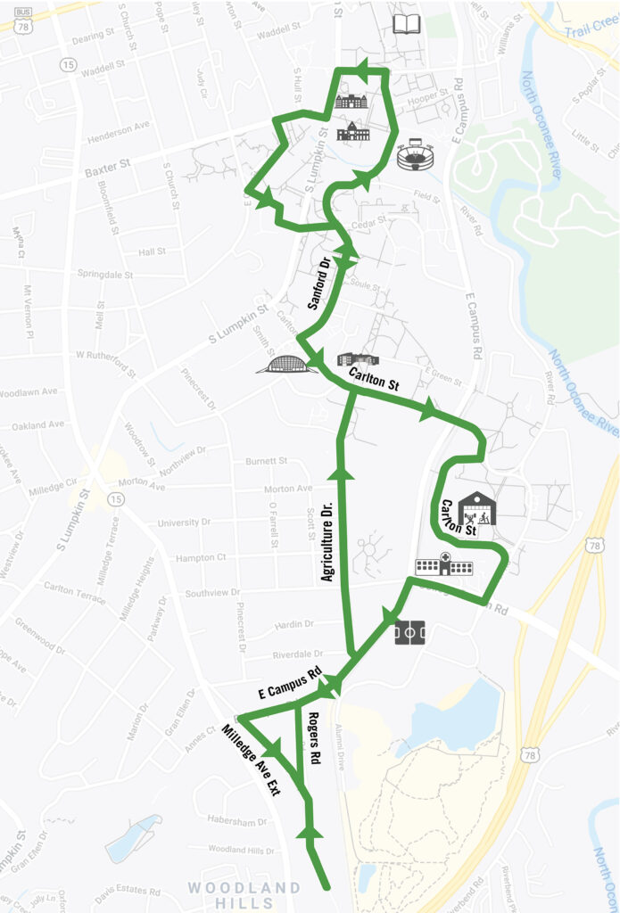 Fall/Spring Service - UGA Transportation & Parking Services