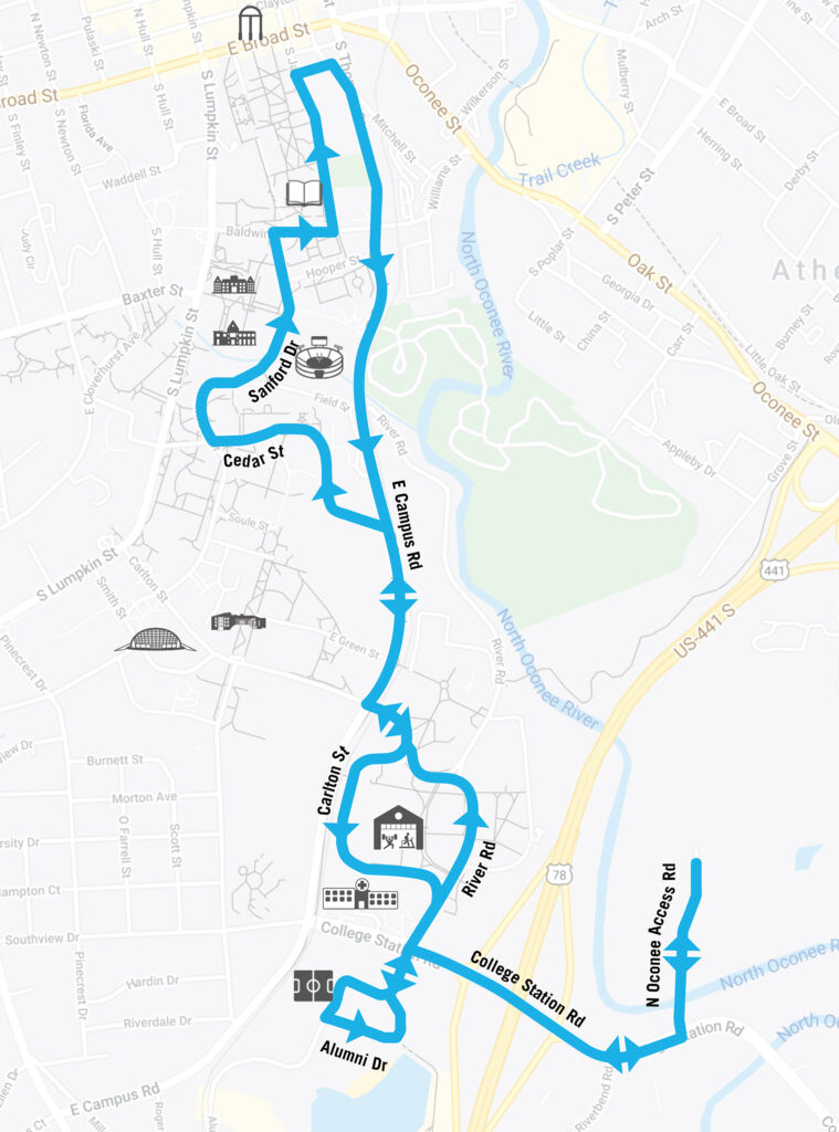 Fall/Spring Service - UGA Transportation & Parking Services