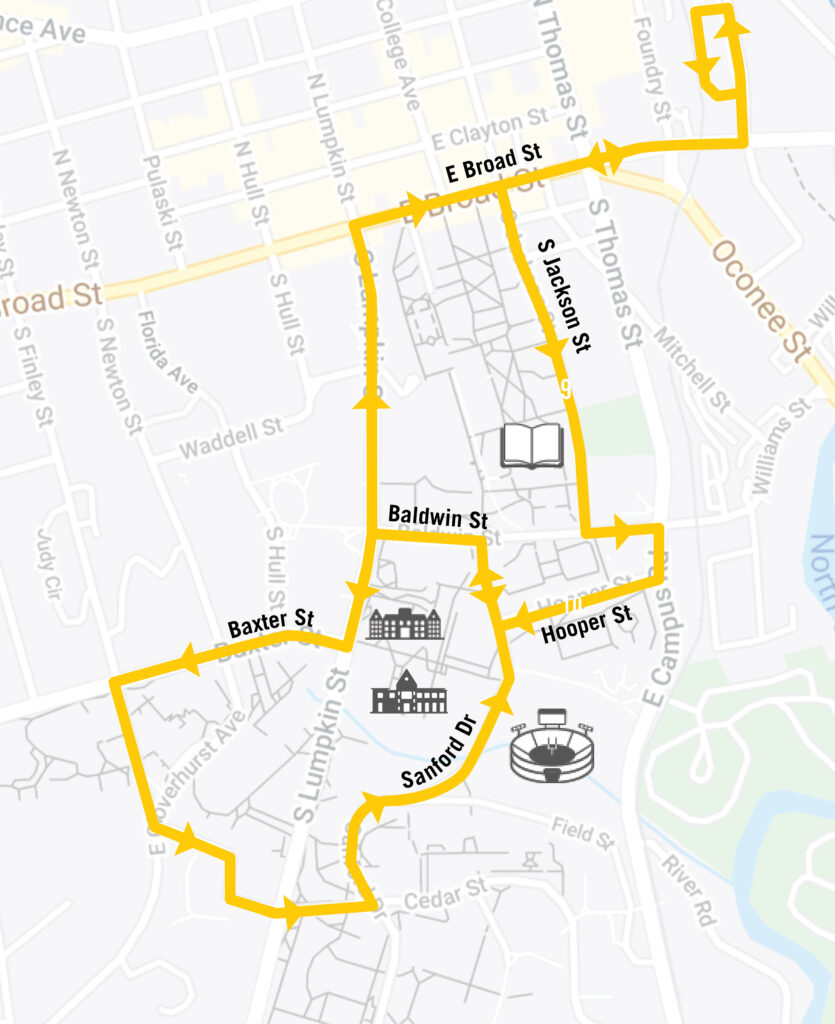 Fall/Spring Service - UGA Transportation & Parking Services