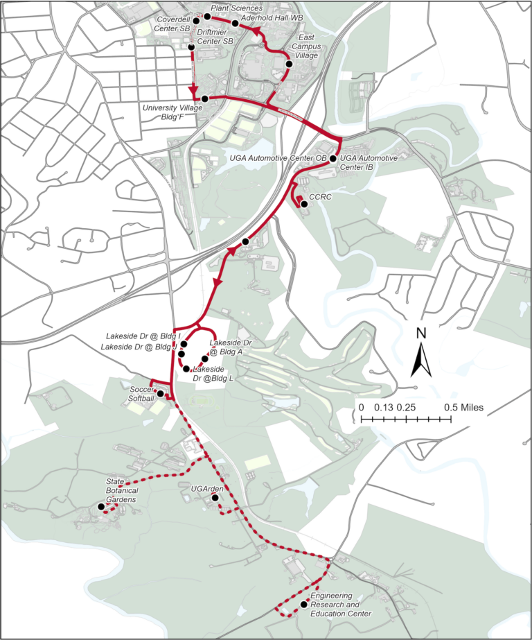 R – Riverbend - UGA Transportation & Parking Services
